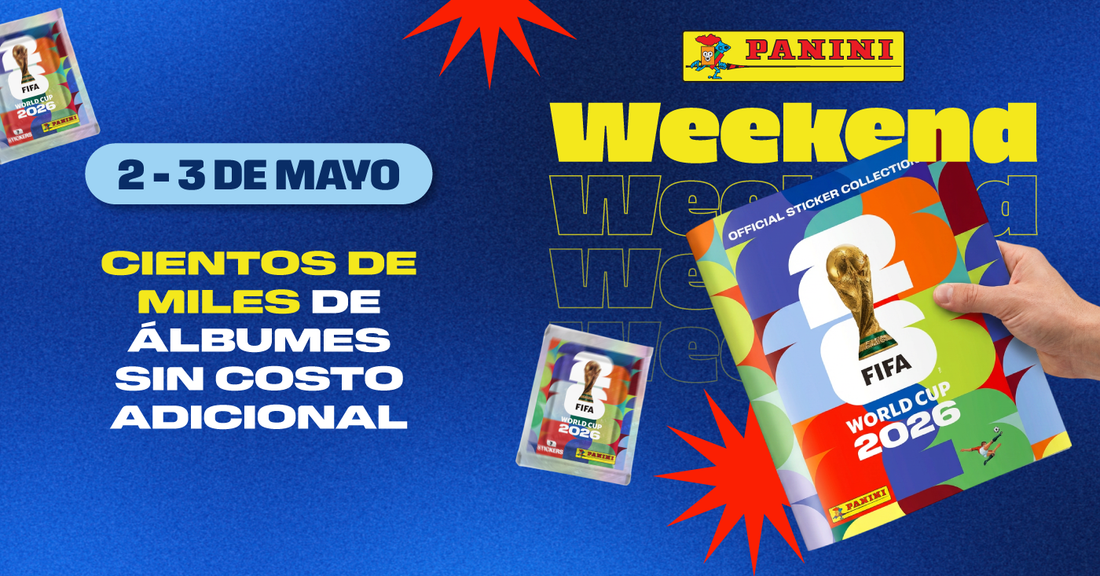 Panini Weekend Colombia 2026: puntos para reclamar tu álbum